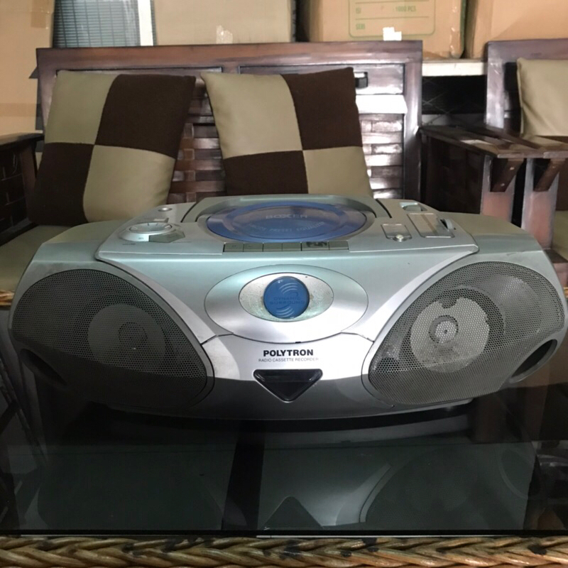 Jual Radio Tape Compo Boxer Polytron BX 500I Suara Mantap | Shopee ...