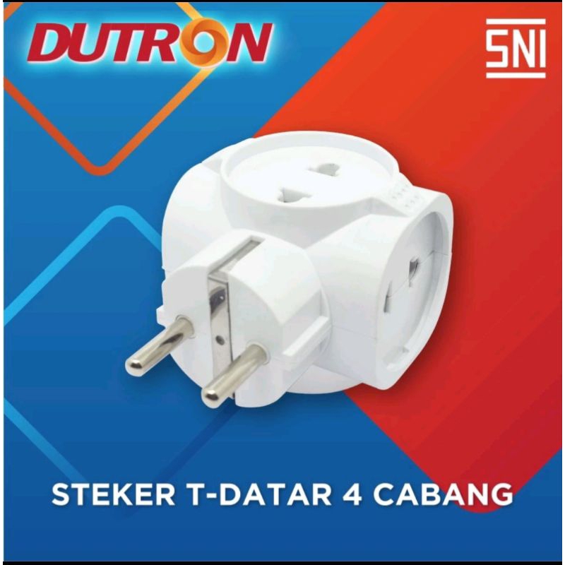 Jual Stacker T Multi 4 Cabang Datar Dutron SNI | Shopee Indonesia