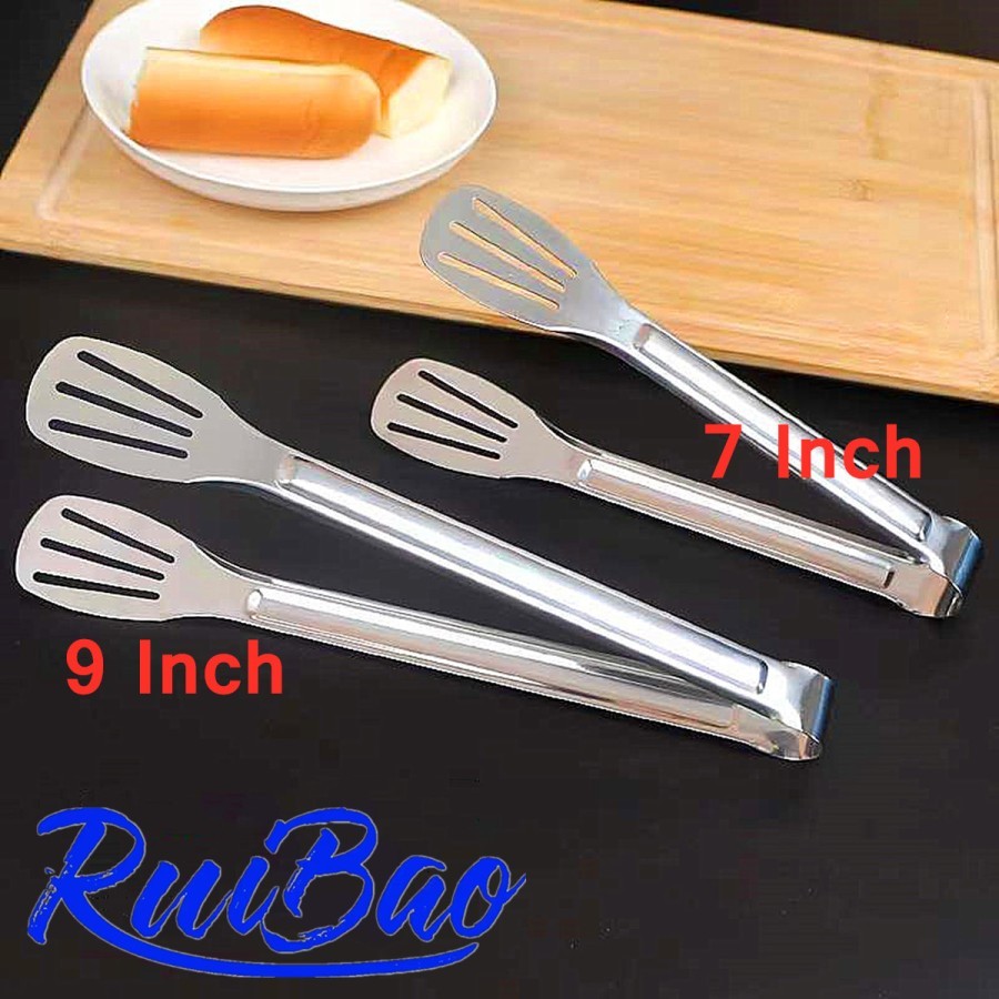Jual Ruibao Capitan Makanan Stainless / Pencapit Gorengan dan Kue ...
