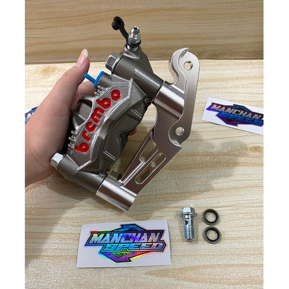 Jual Manchan Speed - TERMURAH !! SET KALIPER + BREKET NINJA R RR SS CAKRAM DEPAN RADIAL GP4RS ...