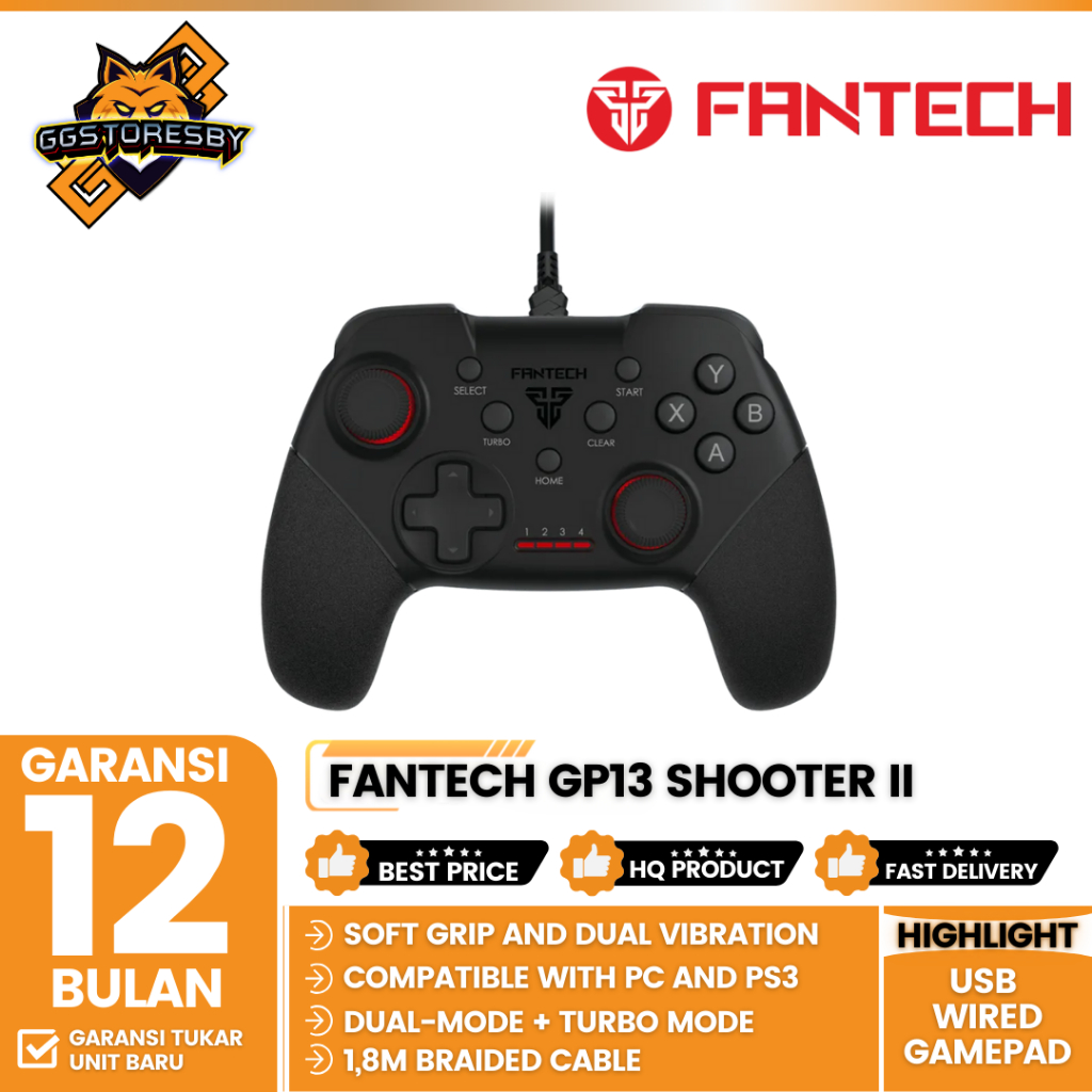 Jual FANTECH GP13 SHOOTER II Gamepad | Shopee Indonesia