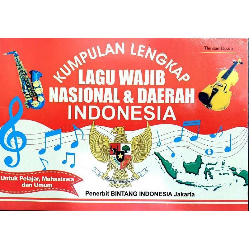 Jual Buku Kumpulan Lengkap Lagu Wajib Nasional dan Daerah | Shopee Indonesia