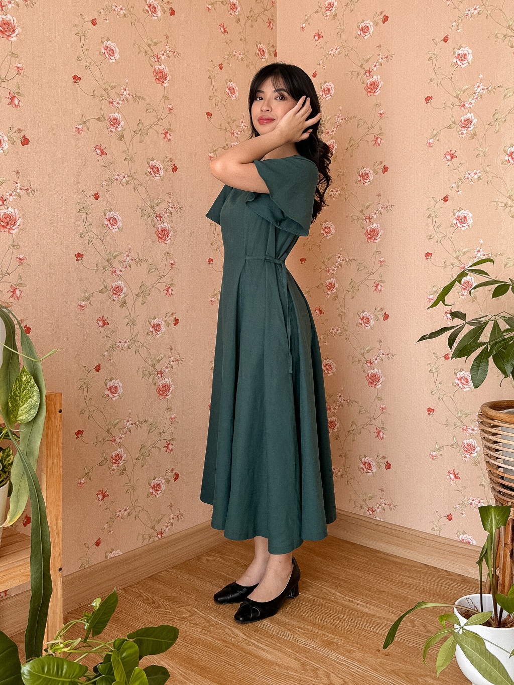 Jual BLOSSOMwithSTARRY Cara Dress in Castleton Green | Shopee Indonesia