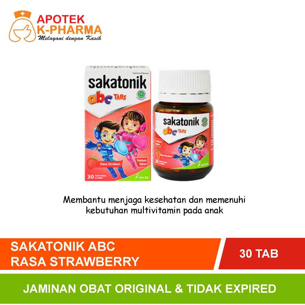Jual Sakatonik ABC Isi 30 Tab;et Obat Original | Shopee Indonesia