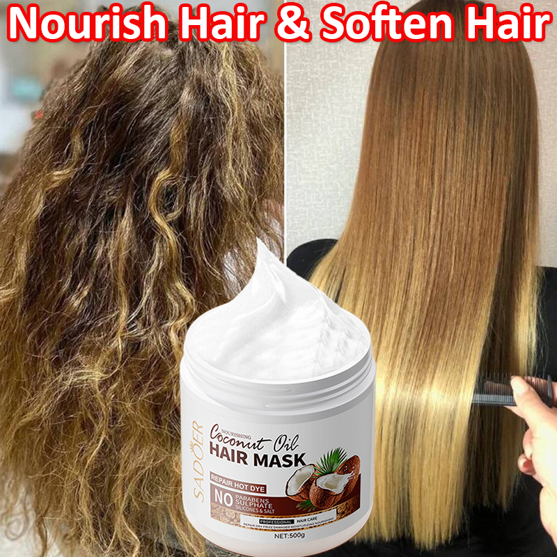 Jual Masker Rambut Kering Dan Mengembang Krim Pelurus Rambut Smooth ...