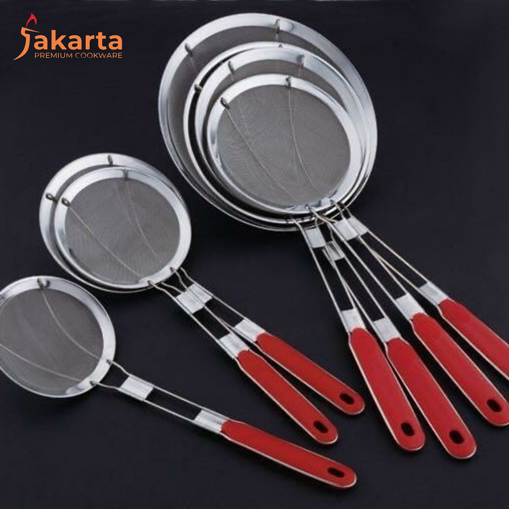 Jual JPC - Saringan Tirisan Minyak Bekas Stainless Steel Serok Tepung ...