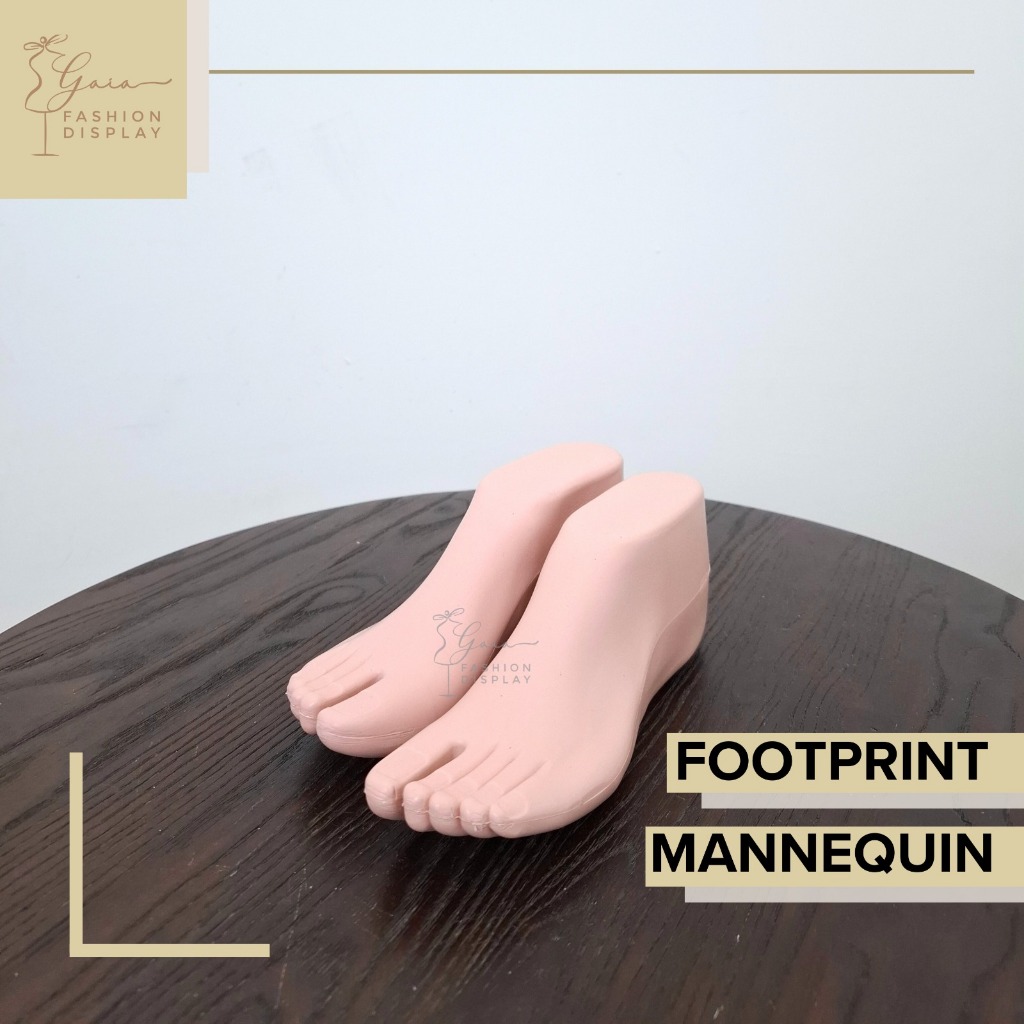 Jual Manekin Telapak Kaki Display Sandal Sepatu Wanita / Patung Telapak Kaki / Patung Kaki Cewek ...