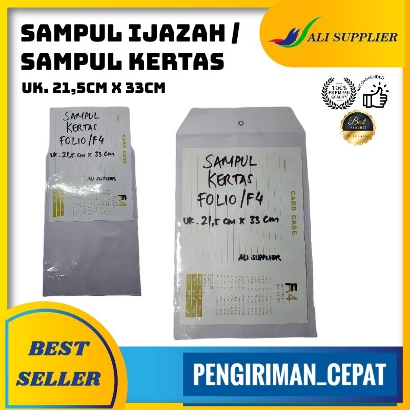 Jual SAMPUL KERTAS FOLIO / Cover MAP Dokumen Mika PVC MURAH SAMPUL ...