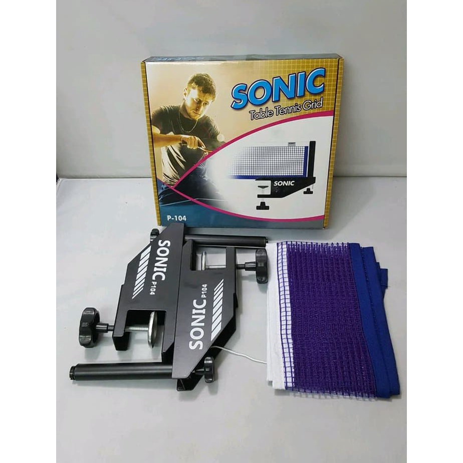 Jual KODE B16L SET NET DAN TIANG PING PONG TENIS MEJA SONIC P14 P 14 MODEL PUTAR TEBAL | Shopee ...