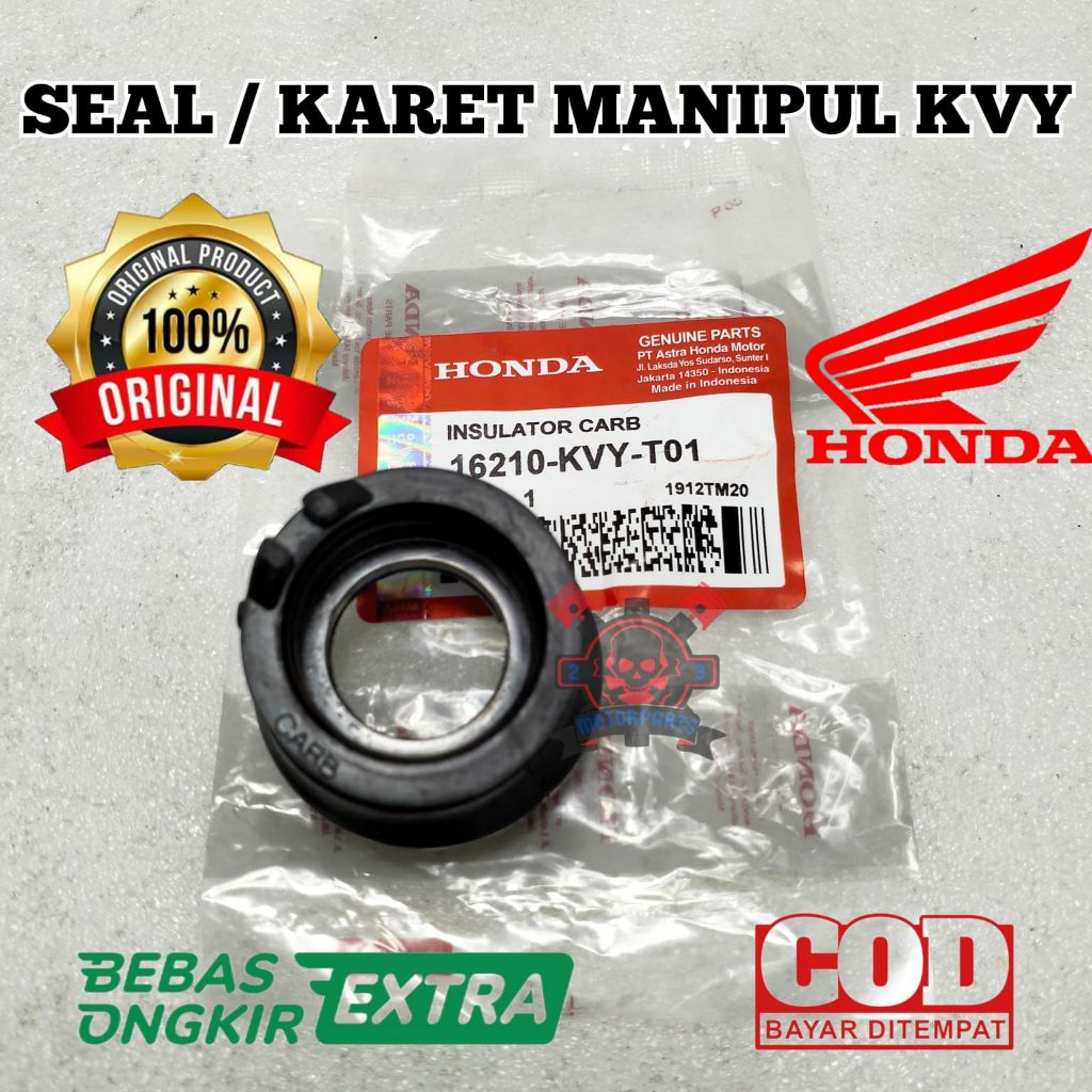 Jual SEAL / KARET INTEK MANIPUL KVY HONDA BEAT SPACY SCOOPY KARBU BERKUALITAS ASLI ORIGINAL ...