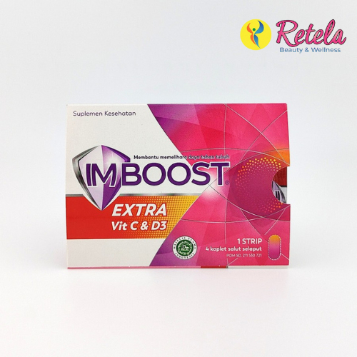 Jual Imboost Extra Vit C & D3 8 Kaplet | Shopee Indonesia