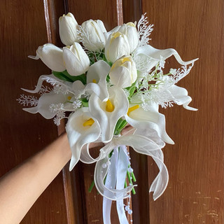 Jual Buket Wedding Tulip | Buket wedding Lily | Engagement bouquet ...