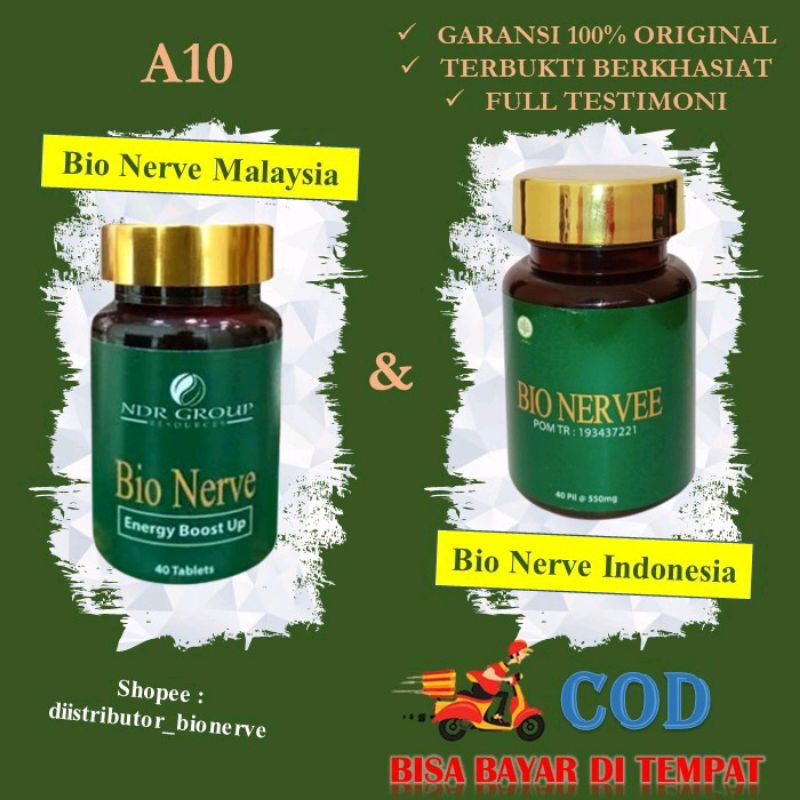 Jual Bio Herbal Nerve Nervee 100% Original Ndr Group Malaysia dan Bpom ...