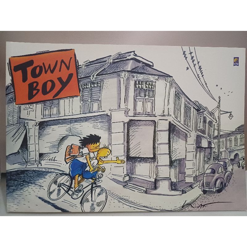 Jual [Obral] Buku Kartun Town Boy by Lat/Datuk Mohammad Nor Khalid ...