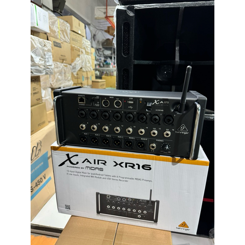 Jual BEHRINGER XAIR 16 BY MIDAS / Midas xair 16 by behringer original ...