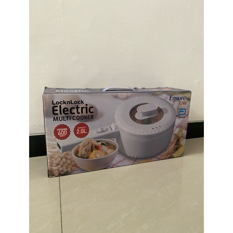 Jual LOCK N LOCK ELECTRIC MULTI COOKER (Panci Listrik) | Shopee Indonesia