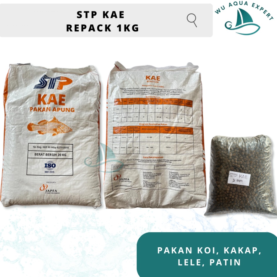 Jual Produk Terviral REPACK 1 Kg Pakan PA STP KAE 3 5 7 Makanan Ikan ...