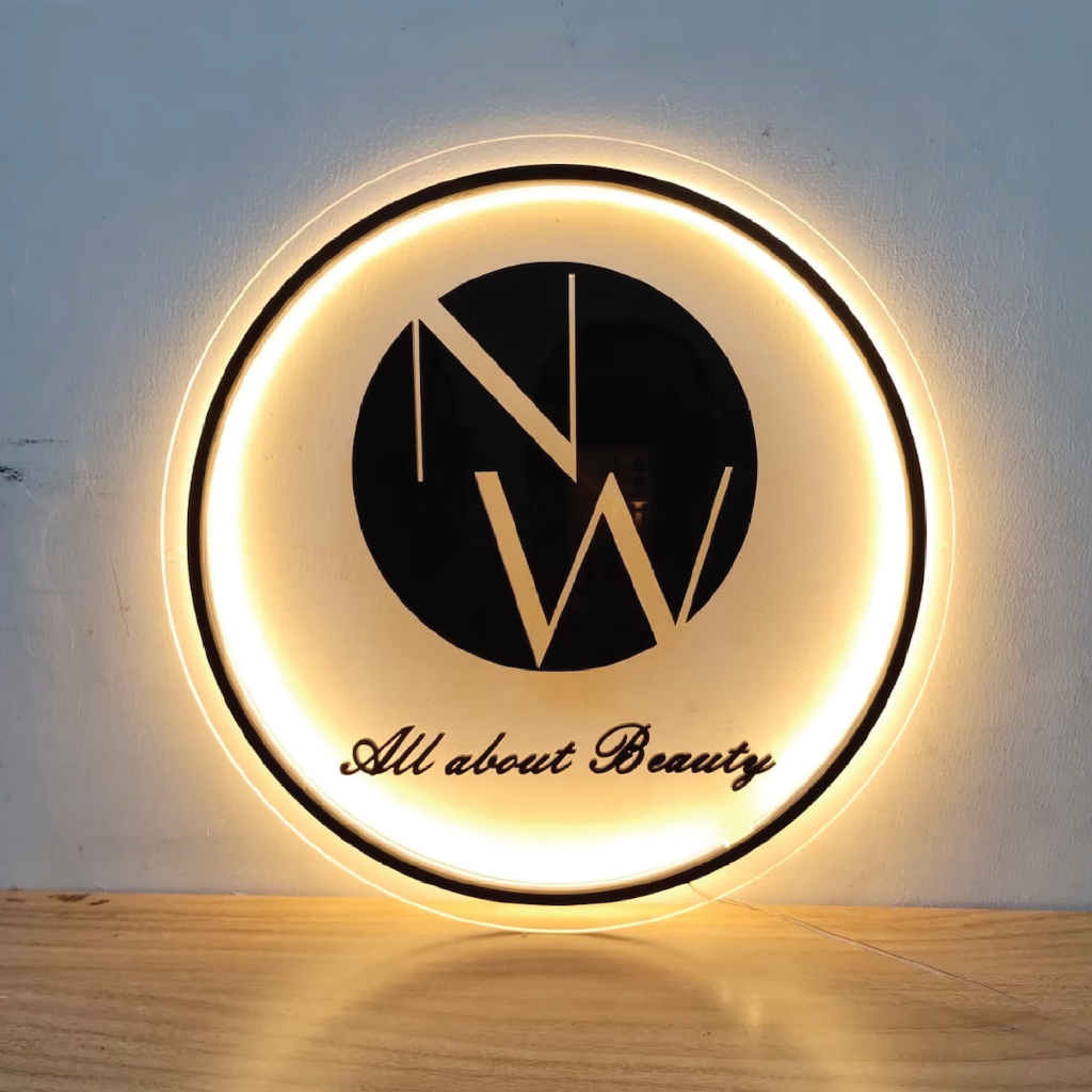 Jual Custom Backlit Acrylic Sign | Acrylic Logo Sign | LED Business ...
