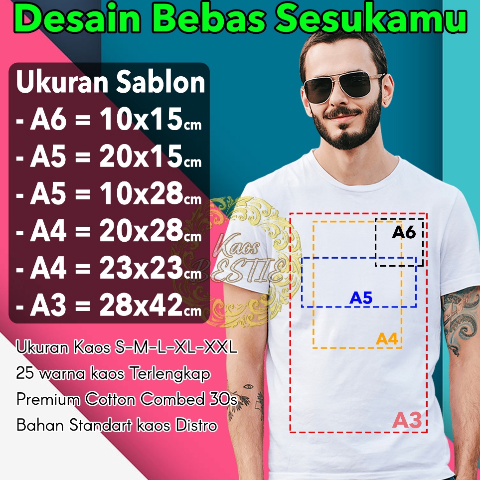 Jual New Trending BAJU KAOS SABLON CUSTOM SATUAN FOTO GAMBAR NAMA ... Jual New Trending BAJU KAOS SABLON CUSTOM SATUAN FOTO GAMBAR NAMA ...