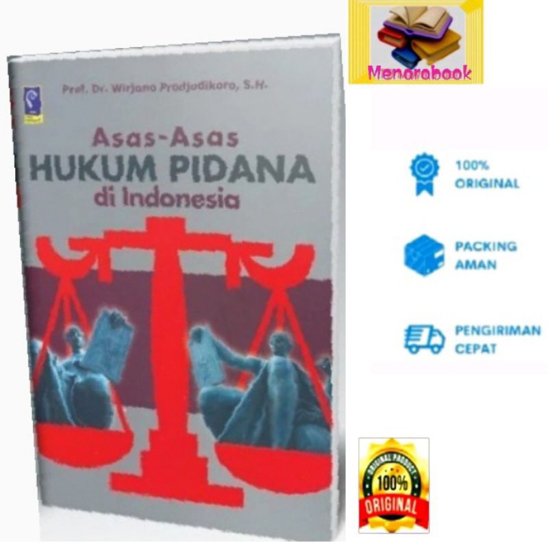 Jual Asas Asas Hukum Pidana di Indonesia - Wirjono Projodikoro | Shopee Indonesia