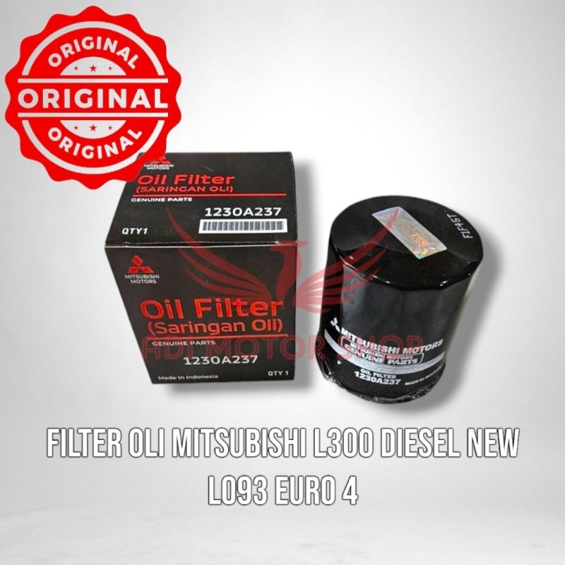 Jual filter oli mesin Mitsubishi l300 Diesel new Euro 4 | Shopee Indonesia