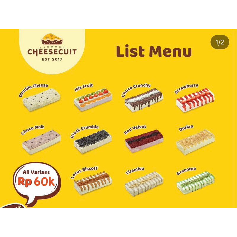 Jual PO Bandung cheesecuit READY 13 MEI (pengiriman pagi) | Shopee ...