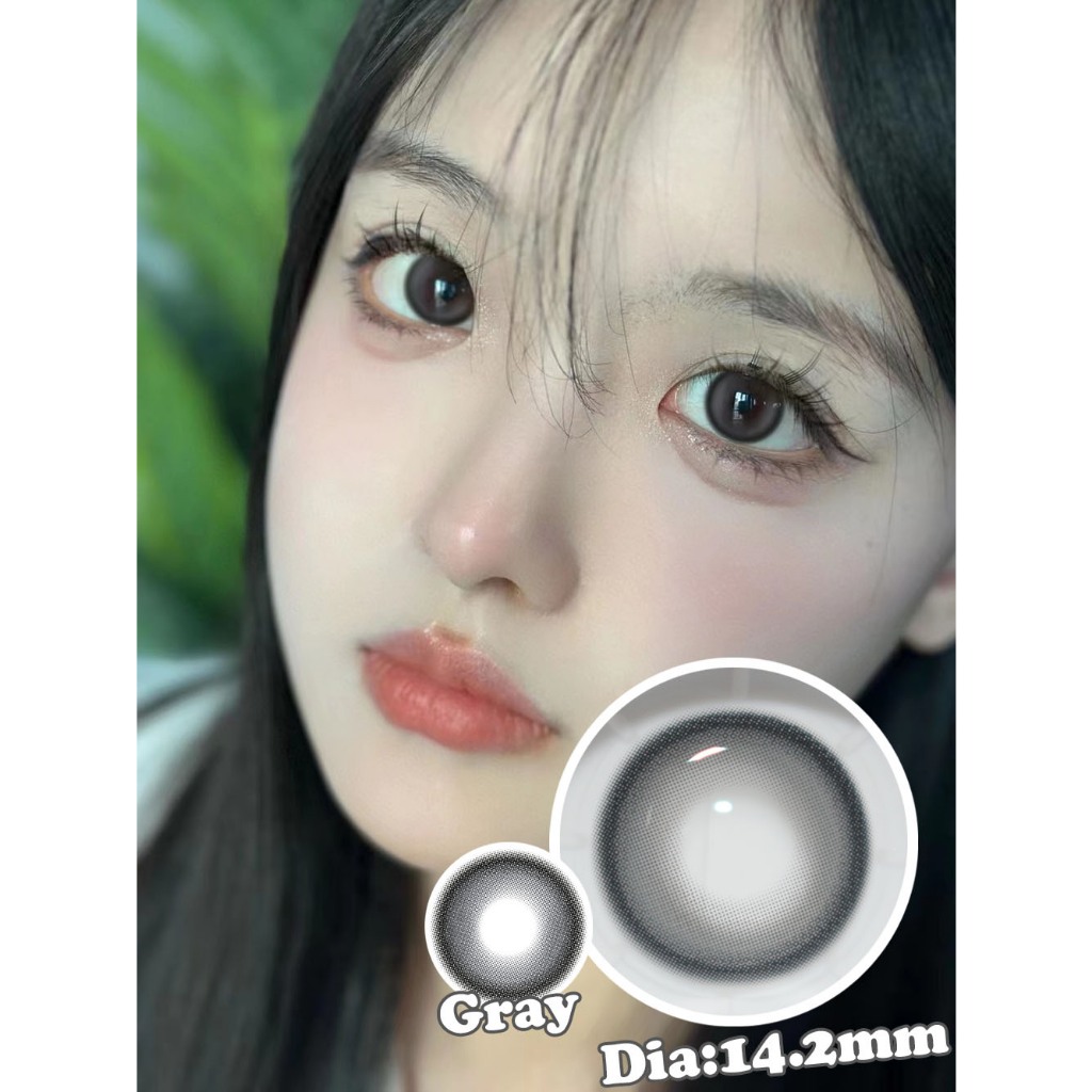 Jual (COD)Sepasang lensa kontak berwarna diameter 14.2MM softlens ...
