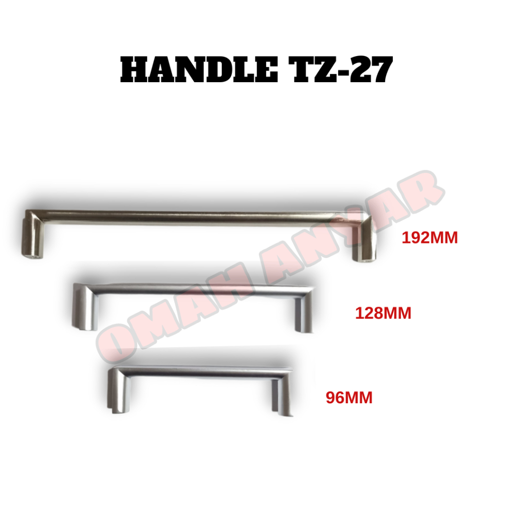 Jual Handle Tarikan Lemari Laci Minimalis Interior Huben TZ-27 Chrome ...