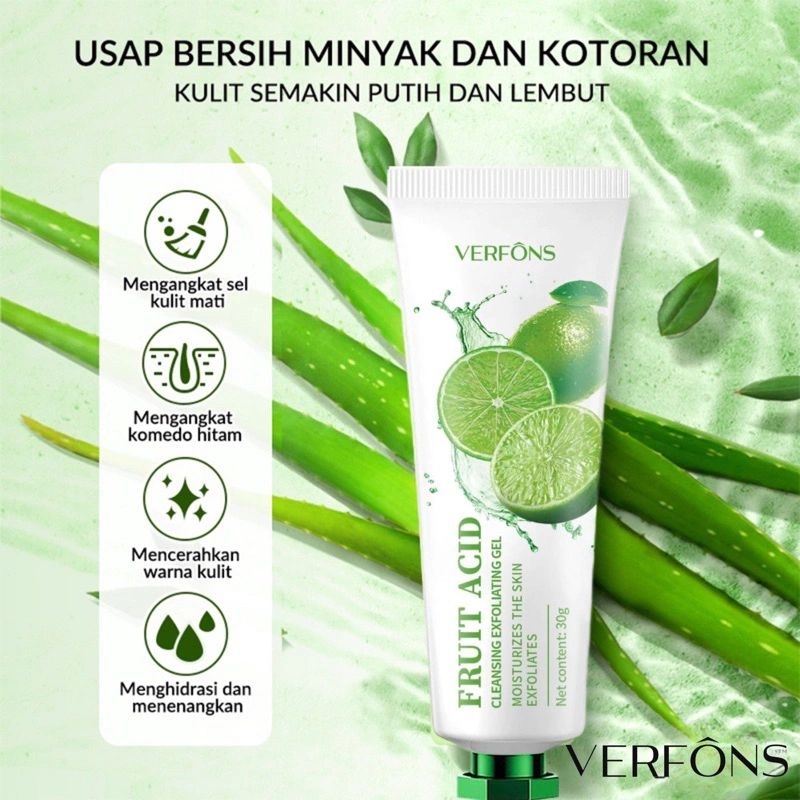Jual OULISI Fruit Acid Exfoliating Gel Facial Mengangkat Kulit Mati ...