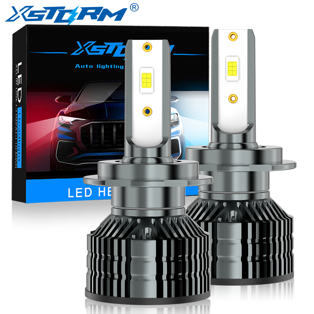 Jual XSTORM 2PCS H11 H4 LED Car Headlight Light Depan Mobil LED H4 H7 H11 9005 80W 6000K 20000LM ...