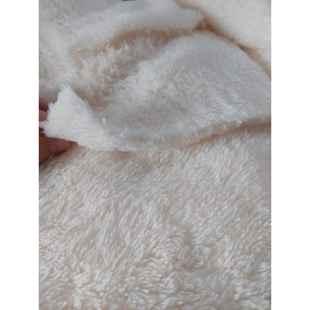 Jual Kain Bulu Domba Sherpa Ukuran 50 cm x 75 cm | Shopee Indonesia
