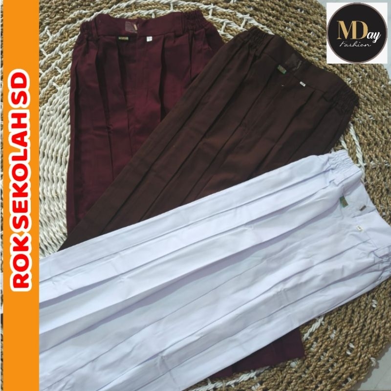 Jual [ SKt ] SERAGAM ROK PANJANG RAMPLE SEKOLAH SD SMP SMA BAHAN ...