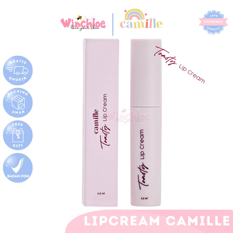 Jual EXCLUSIVE Toasty Lip Cream By Camille | Shopee Indonesia