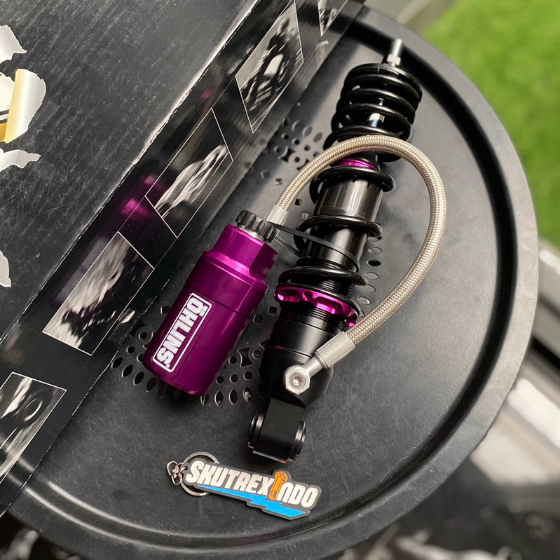 Jual Shock Tabung Pisah Ohlins PI 701 Front Black Purple Vespa Sprint ...