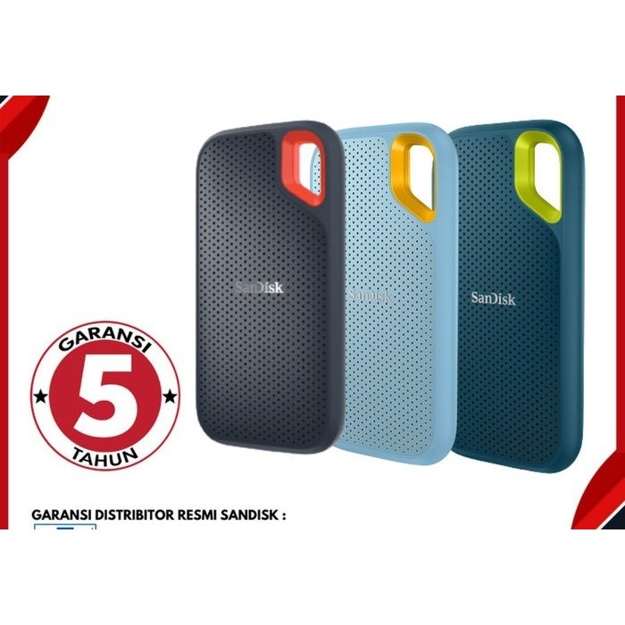 Jual SanDisk Extreme Portable SSD E61 V2 1TB - 2TB 1050MB/s USB 3.2 | Shopee Indonesia