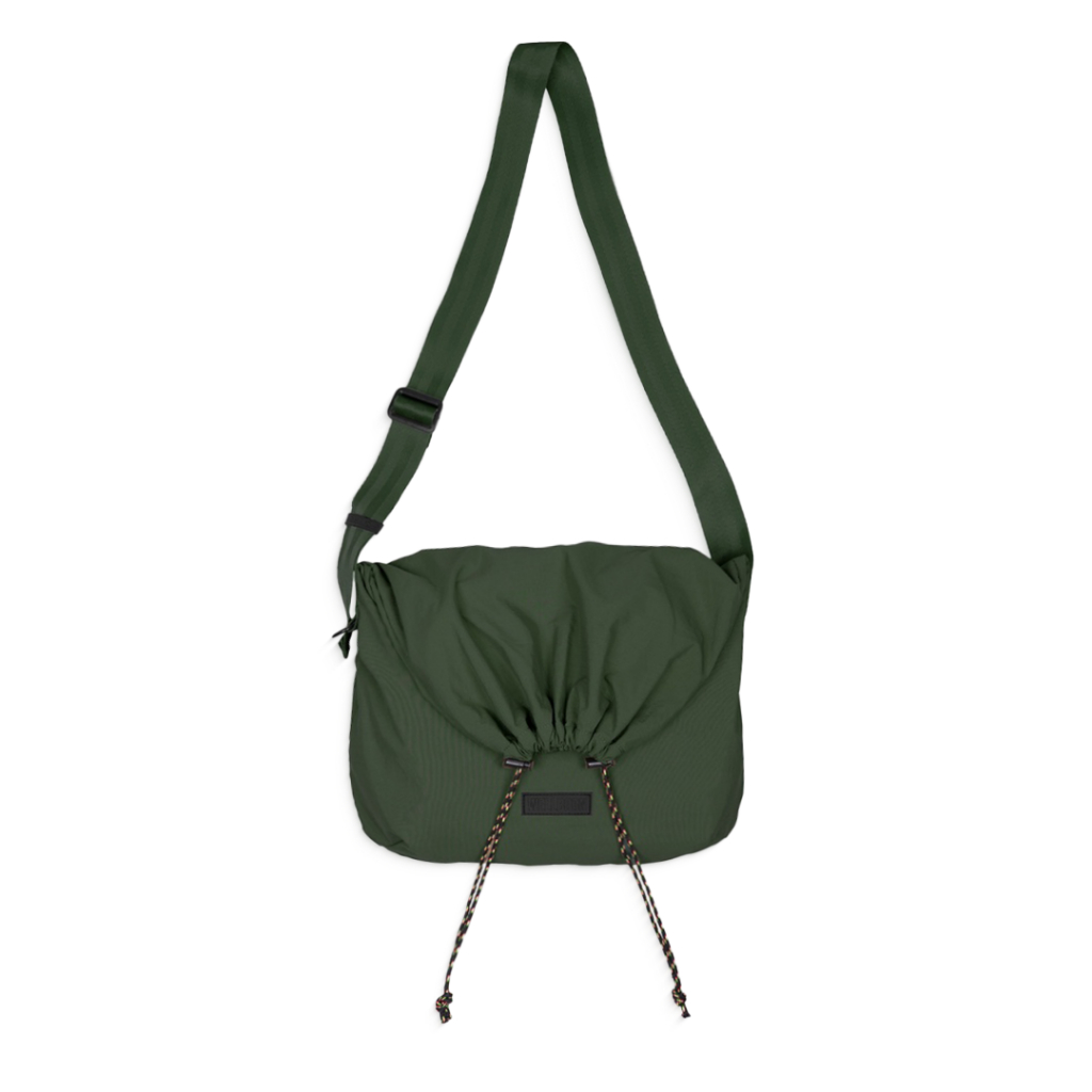 Jual Wellborn Sash Drawstring Shoulder Bag Olive. | Shopee Indonesia