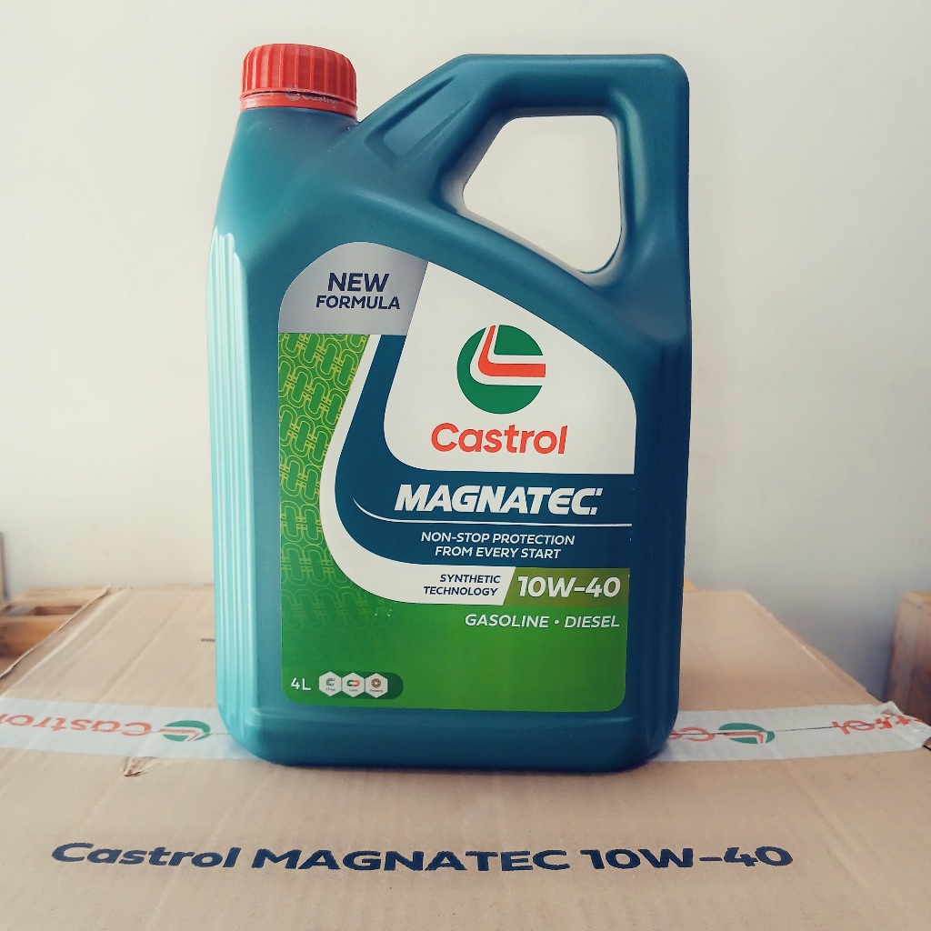 Jual Oli Mesin Mobil Castrol MAGNATEC 10W-40 4 Liter | Shopee Indonesia