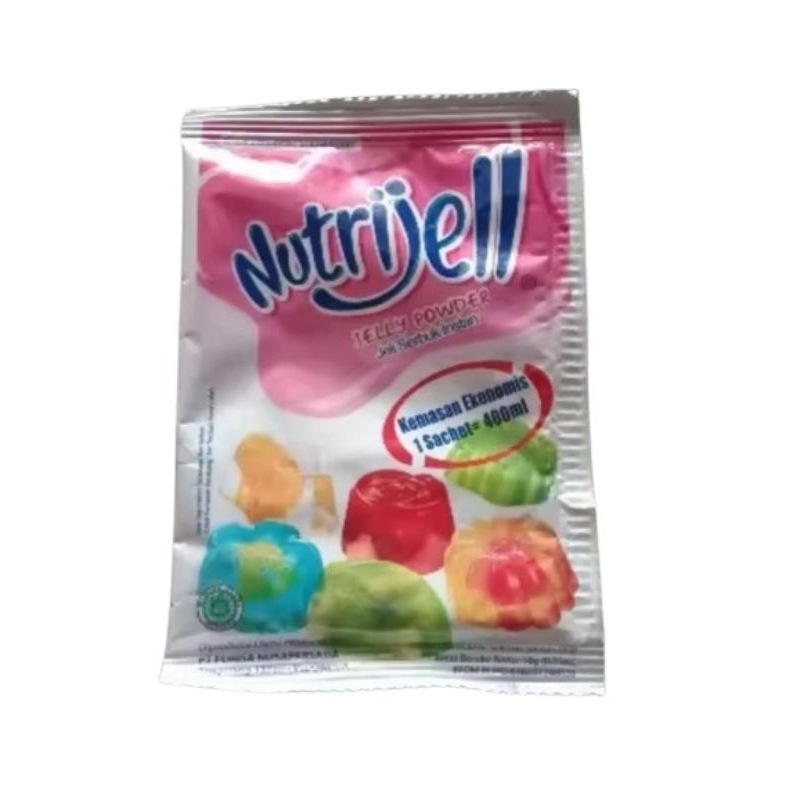 Jual Nutrijell Rasa Strawberry 10 gr Jelly Rasa | Shopee Indonesia