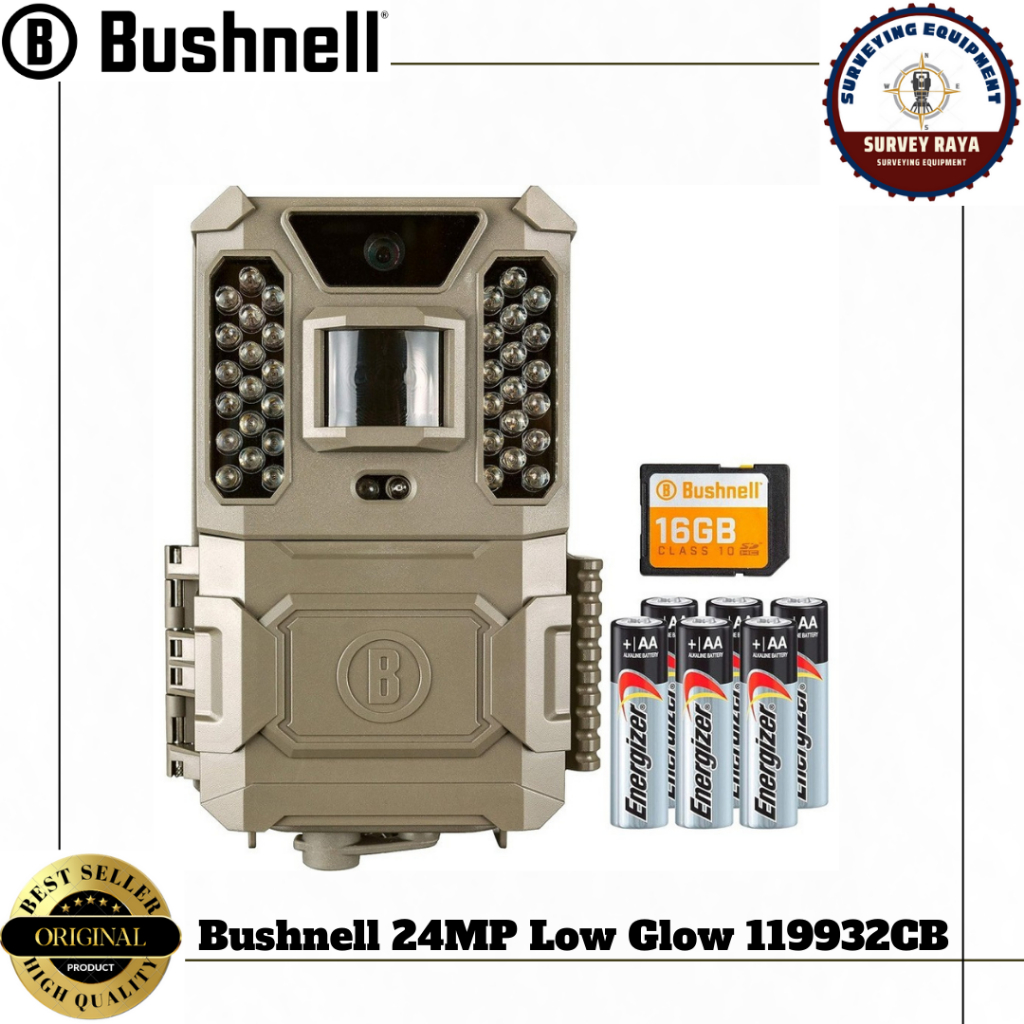 Jual Kamera Trap Bushnell 24MP Low Glow 119932CB +baterai dan memory ...