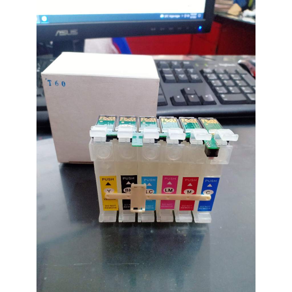 Jual CARTRIDGE + CHIP EPSON T60/1390 | Shopee Indonesia