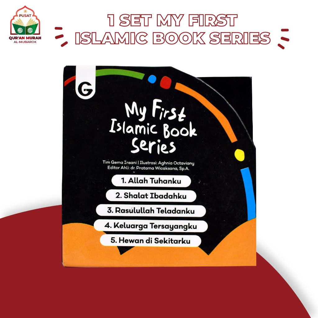 Jual Buku Edukasi Anak My First Islamic Book Series Cover Box Untuk ...