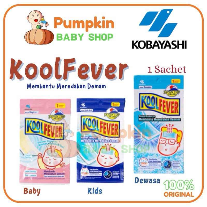 Jual Kool Fever Baby Kids Dewasa - KoolFever pereda demam | Shopee ...