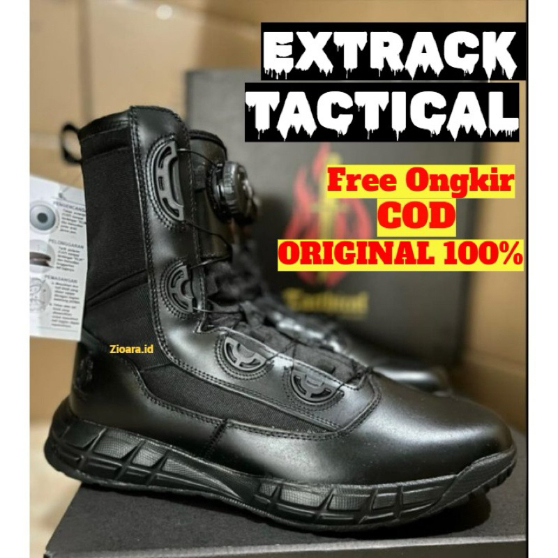 Jual Sepatu pdl extrack polos Tactical Tali Putar original | Shopee ...