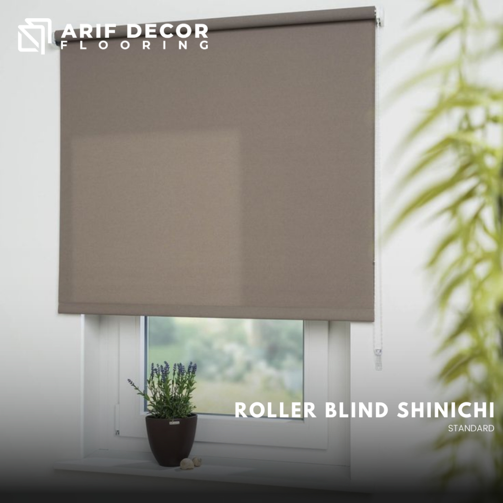 Jual Roller blind jendela merek shin ichi type standard ukuran custom ...