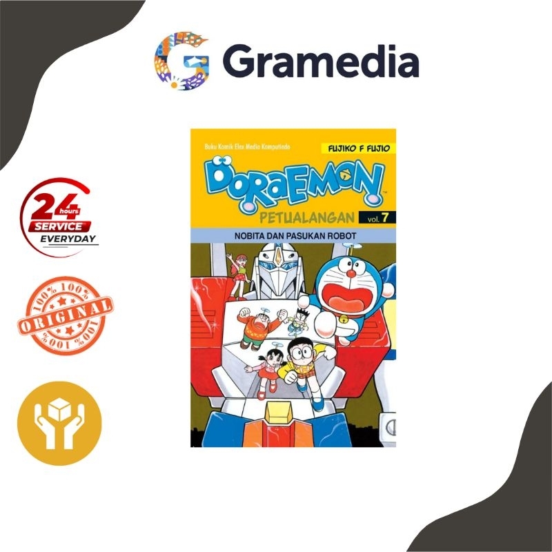 Jual Gramedia Mega - Doraemon Petualangan 07 (2024) | Shopee Indonesia