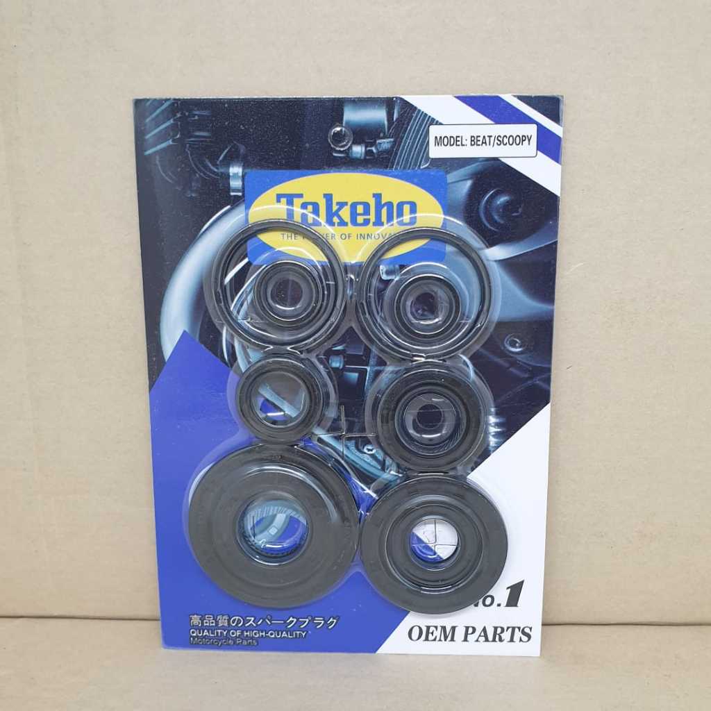 Jual SEAL KOMPLIT BEAT SEAL KIT SIL SET BEAT KARBU KVY SCOOPY | Shopee Indonesia