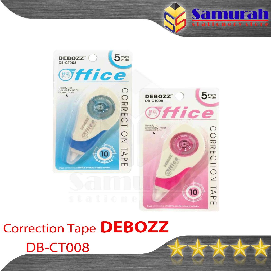 Jual Correction Tape Debozz CT 008 / Tip-Ex Kertas Rol OFFICE CTY-008 ...