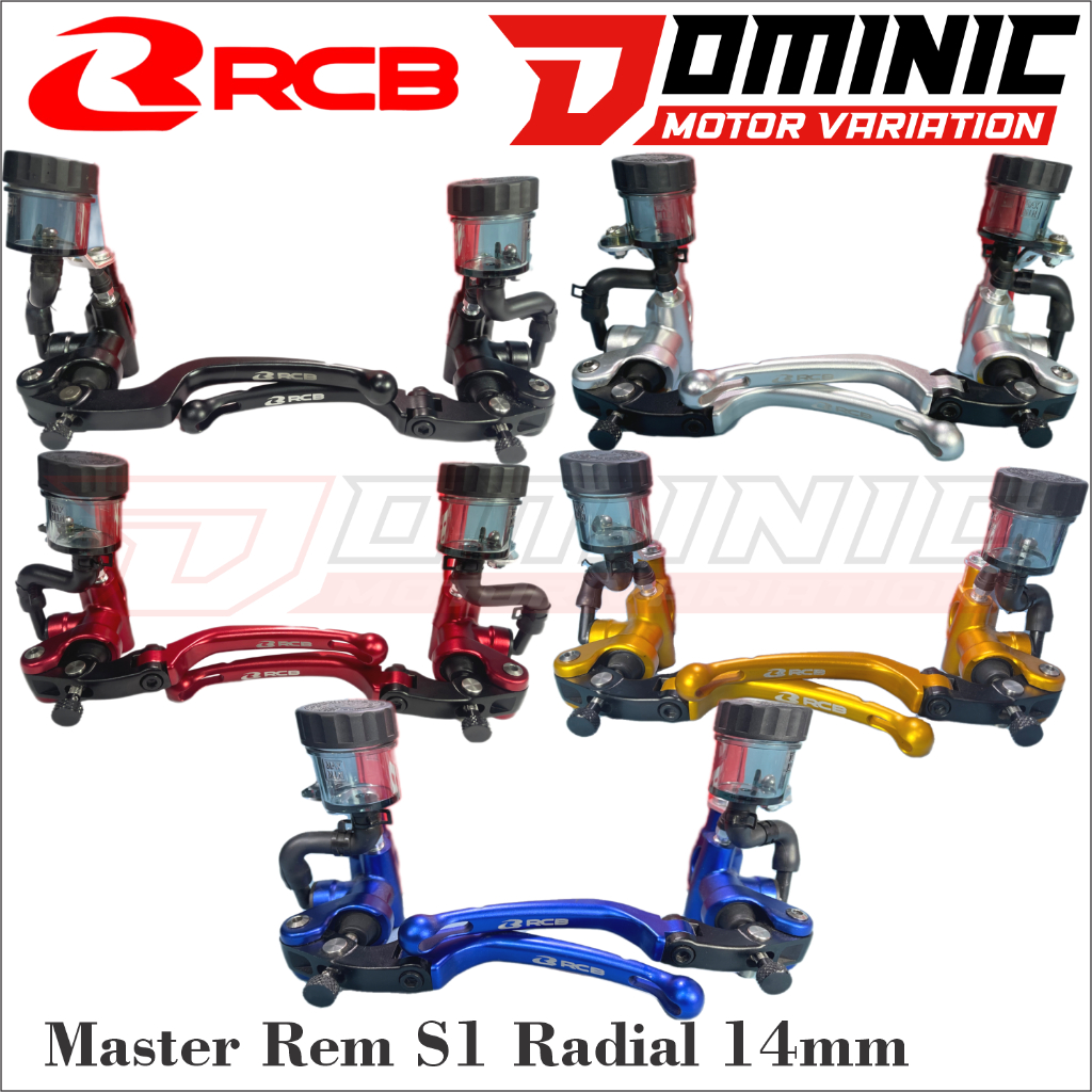 Jual Master Rem S1 RCB 14mm Nmax Xmax Pcx Adv Vario Stylo 160 ABS ...
