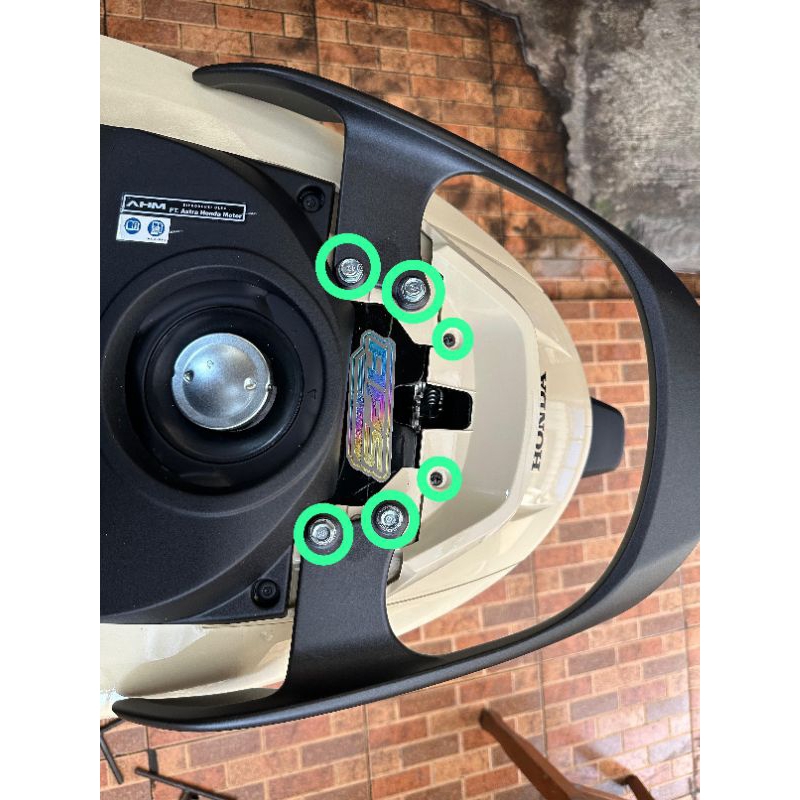 Jual Baut Set Titanium Behel Stylo 160 6 Pcs Titanium | Shopee Indonesia