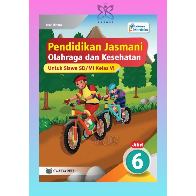 Jual Buku PJOK Kelas 6 SD Kurikulum Merdeka "Cv. Arya Duta" | Shopee Indonesia